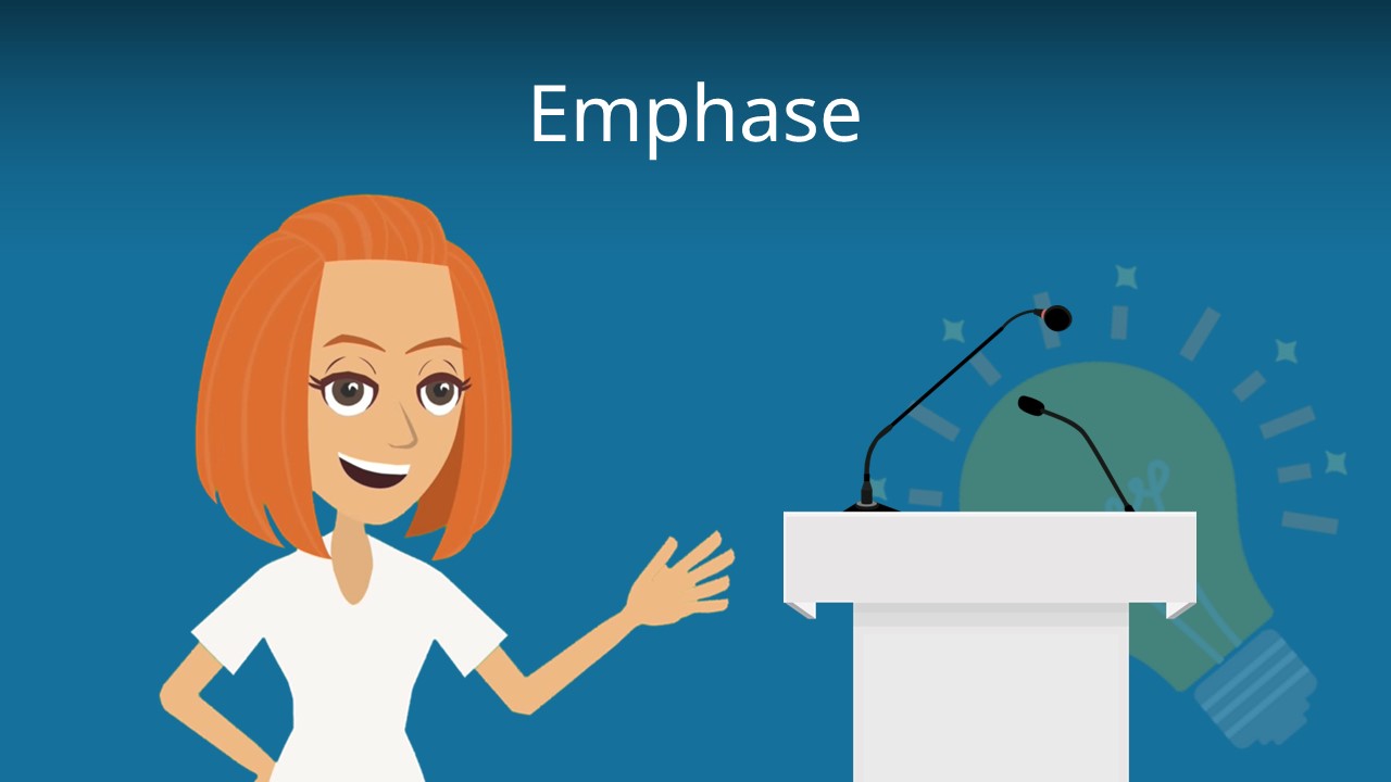 Emphase • Bedeutung & Beispiele · [mit Video]