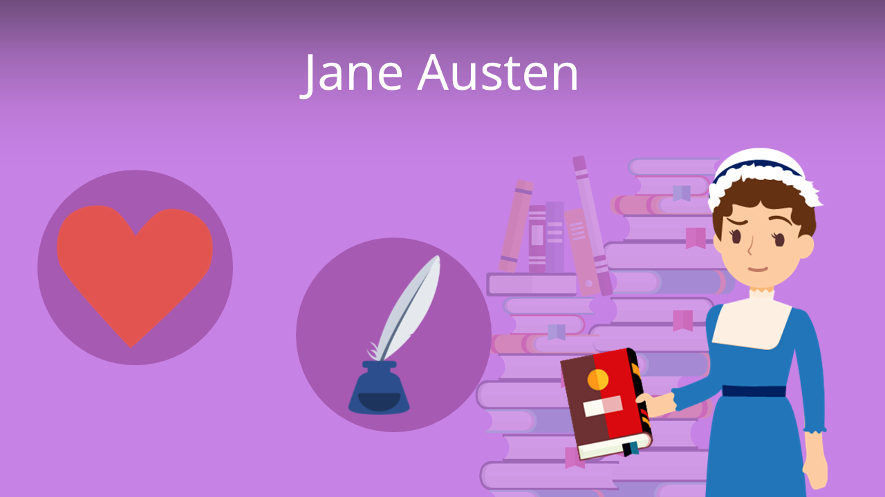 Jane Austen • Leben und bekannteste Bücher · [mit Video]