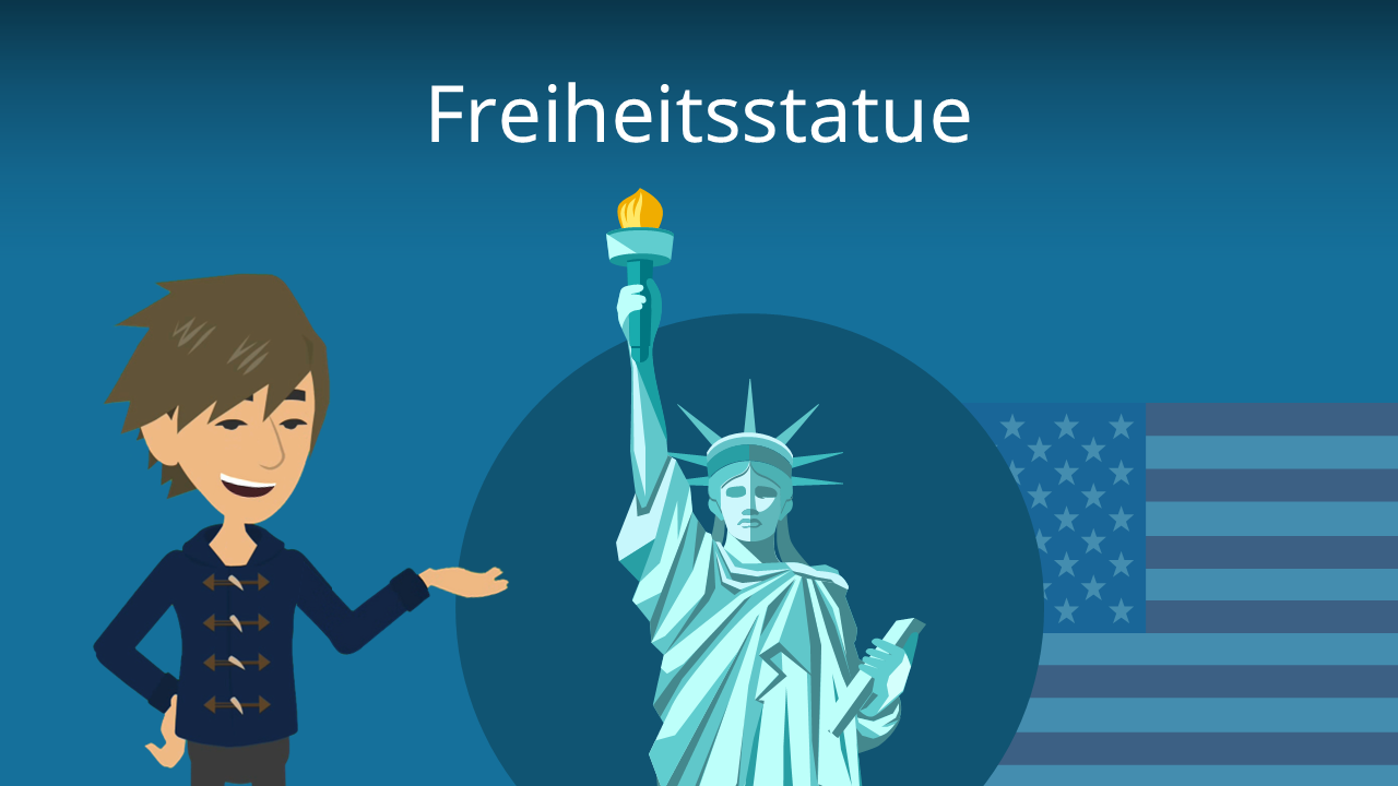 Freiheitsstatue • Entstehungsgeschichte · [mit Video]