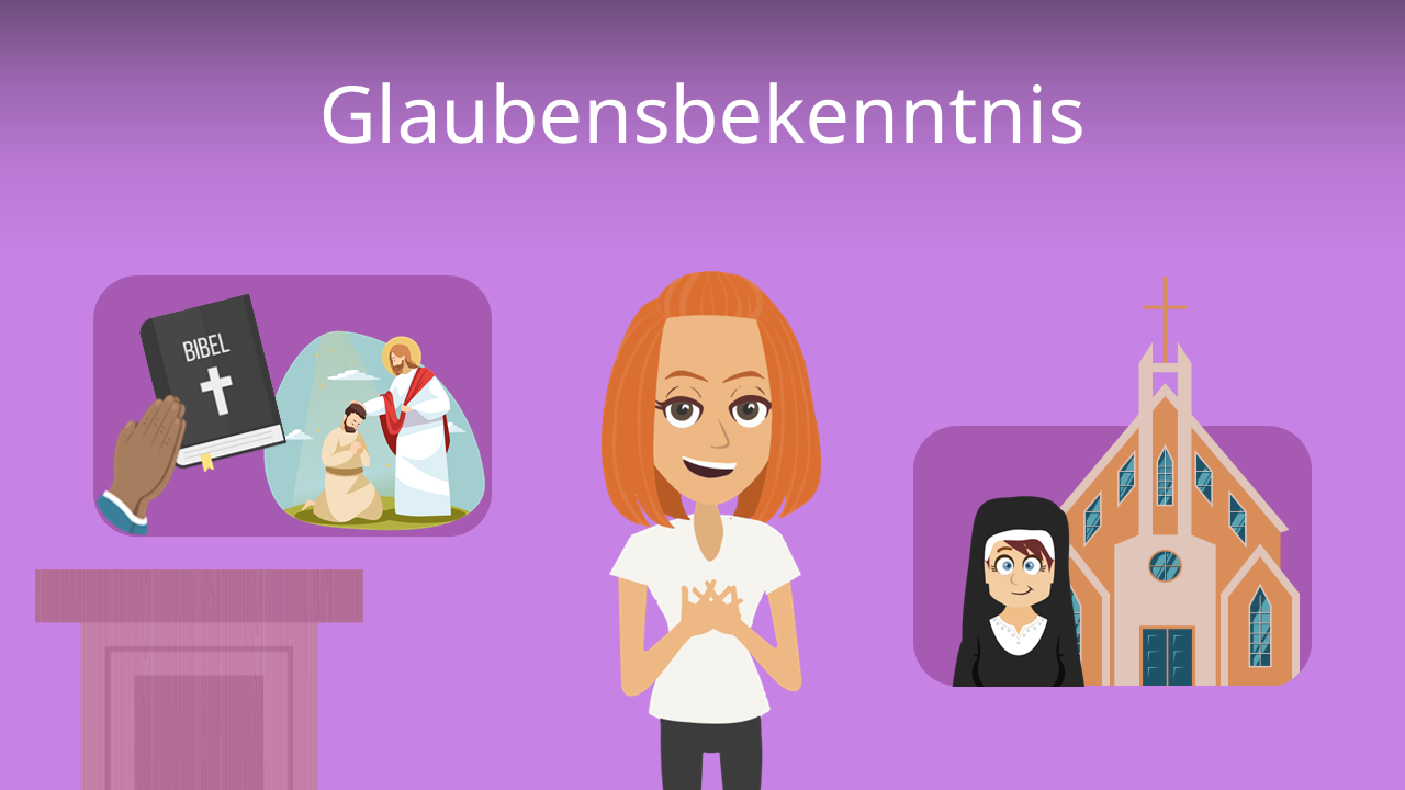 Glaubensbekenntnis • das apostolische Credo · [mit Video]