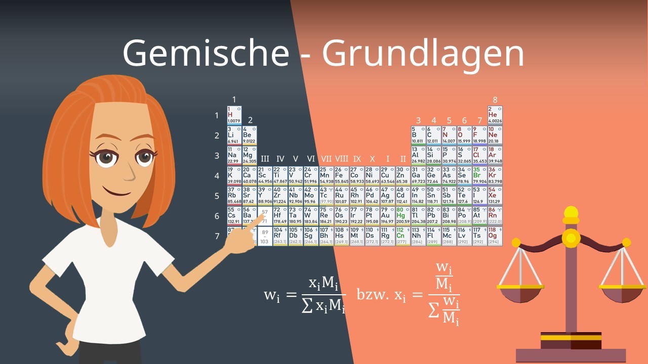 Gemische - Grundlagen - einfach erklärt! · [mit Video]