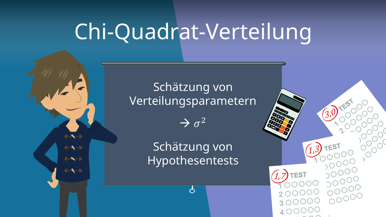 Chi Quadrat Verteilung: Beispiel mit Tabelle · [mit Video]