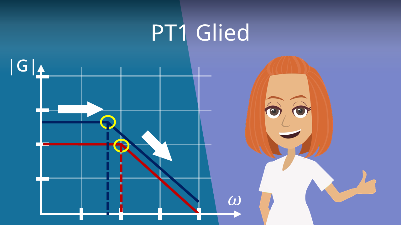 PT1 Glied, Verzögerungsglied • Blockschaltbild · [mit Video]