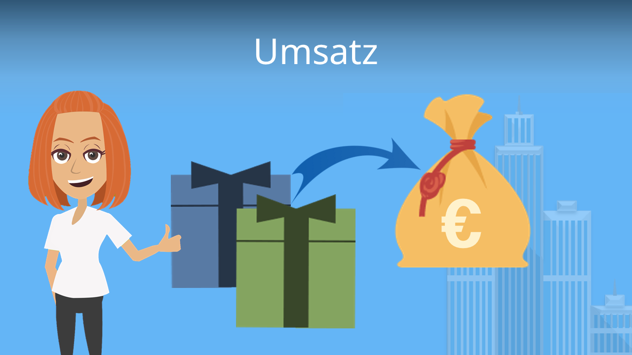 Umsatz · einfach erklärt mit Beispielen · [mit Video]