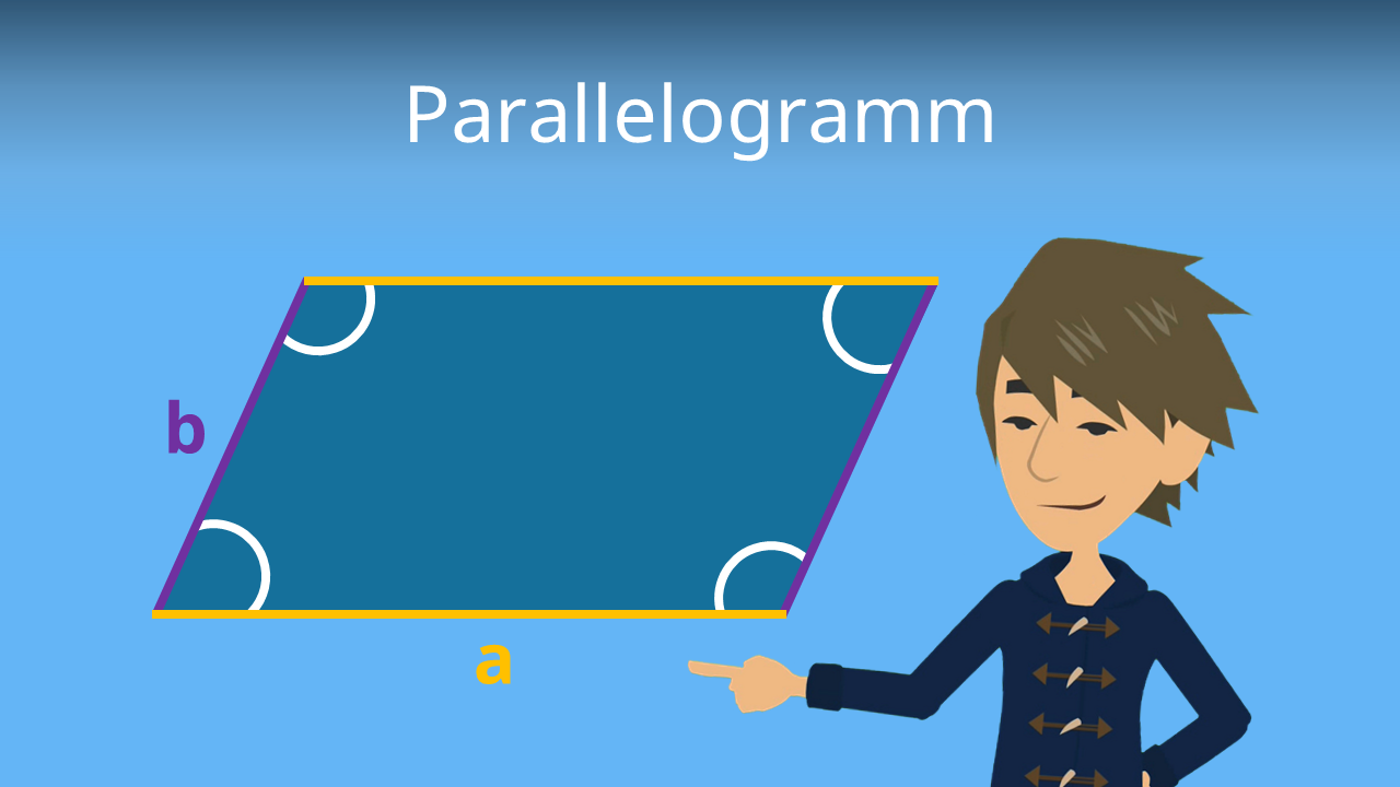 Parallelogramm • Was ist ein Parallelogramm? Eigenschaften · [mit Video]